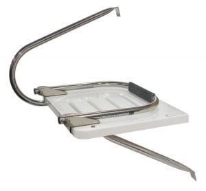 EEQ I/O Swim Platform Ladder with Handles – Boat Ladder Central