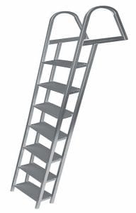 ASH7 7 Step Pontoon Dock Ladder – Boat Ladder Central